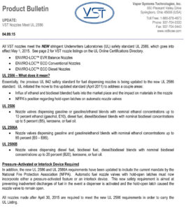 VST Announces UL2586 Compliance - Wilson Rogers & Associates